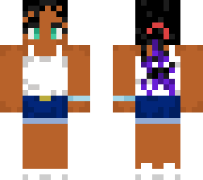 Hispanic girl | Minecraft Skin