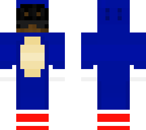 sonic onesie | Minecraft Skins