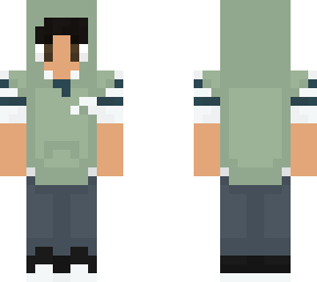 pete wentz green hoodie vest | Minecraft Skin
