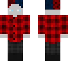 updated red blue edition basti ghg spezial | Minecraft Skin
