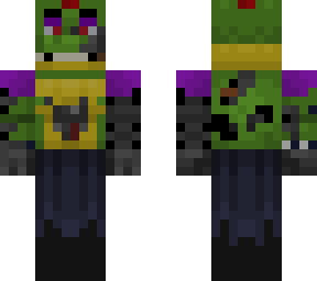 Shattered Montgomery Gator | Minecraft Skin