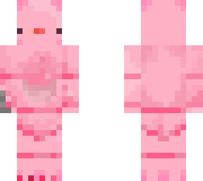 axolotl animatronic | Minecraft Skin
