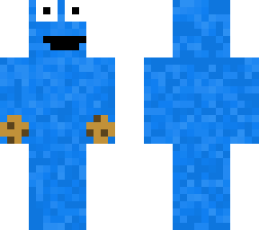 cookie monster | Minecraft Skins