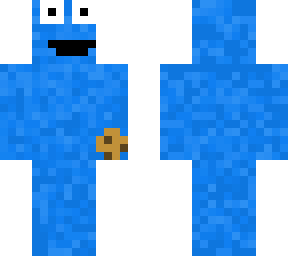Cookie monster | Minecraft Skin