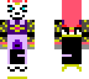 Kimiko five-tails (no tails) | Minecraft Skin