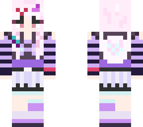 Mizuki akiyama dark decora | Minecraft Skin