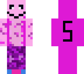 Pink furry girl | Minecraft Skin