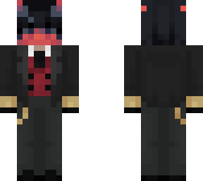 red demon suit | Minecraft Skin