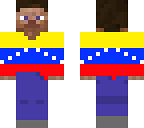 Steve Venezuela Flag | Minecraft Skin