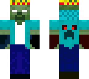 zombie herobrine skin:) | Minecraft Skin
