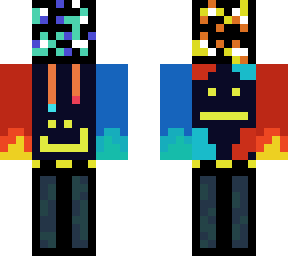 Cool Red and Black skin | Minecraft Skin