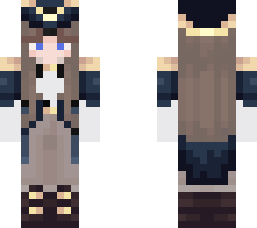 female captain | Minecraft Skins
