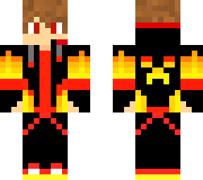 fire gamer | Minecraft Skins