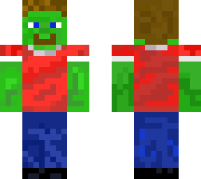 infected green steve | Minecraft Skins