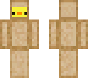 Loaf Duck Bread Duck Cute 3d Classic | Minecraft Skin