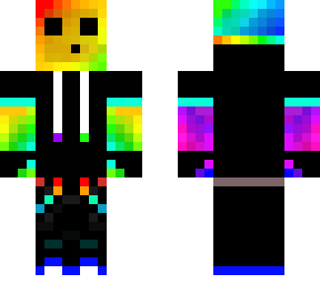 rainbow boy | Minecraft Skin