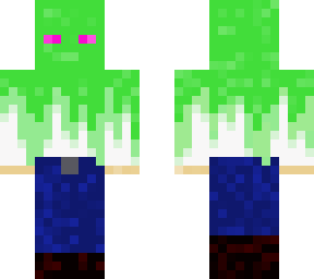 Slime covered man | Minecraft Skin