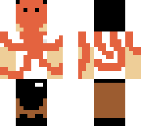 squid man | Minecraft Skin