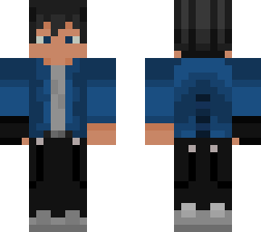 blue coat | Minecraft Skin