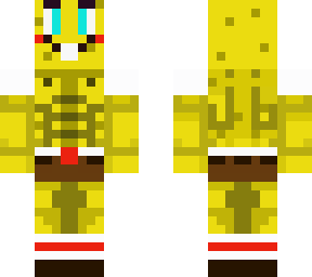 buff spongebob | Minecraft Skin