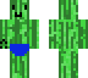 Cucumber with trousers | Minecraft Skin
