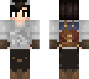 gray demon | Minecraft Skin