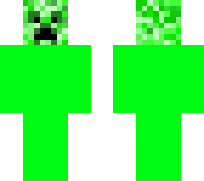 if creepers were players | Minecraft Skin