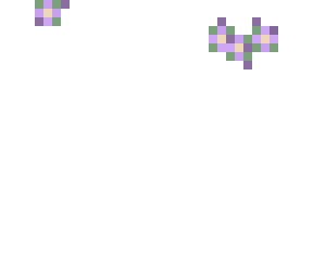 Lilac Flower Crown Outfit Base | Minecraft Skin