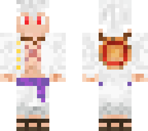 luffy gear 5 | Minecraft Skins
