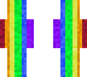 Rainbow Skin | Minecraft Skin