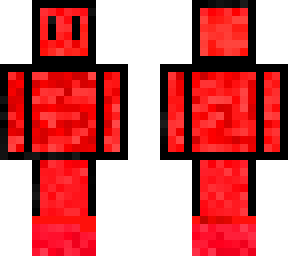 red cool head phones and boots | Minecraft Skin