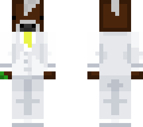 Cow In A Suit Minecraft Skin