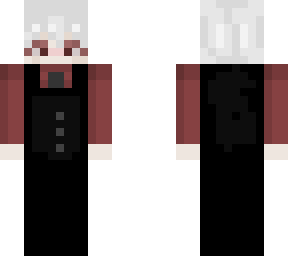 Suit Vest Red | Minecraft Skin