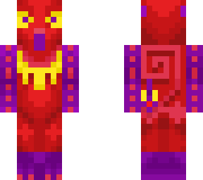 Aztec Rave Monkey (detailed) | Minecraft Skin