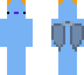 blue axolotl | Minecraft Skin