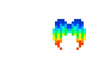 colourful skies / wb | Minecraft Skin