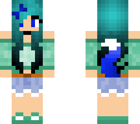 Cute Werewolf Girl | Minecraft Skin