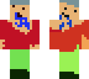 Derpy man | Minecraft Skin