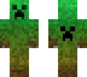 Earth Element Creeper | Minecraft Skin