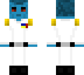 Grand Admiral Thrawn (updated) | Minecraft Skin