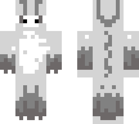 grey aardvark | Minecraft Skin