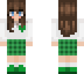 Last Life Dark Green | Minecraft Skin
