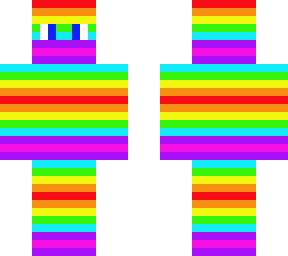 rainbow boy | Minecraft Skins
