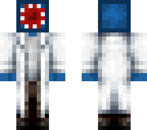 Squid Lab Coat | Minecraft Skin