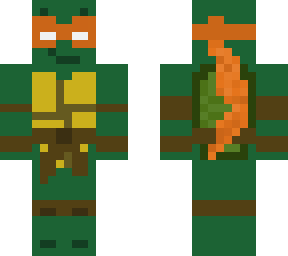 Tmnt 2003 Mikey | Minecraft Skin