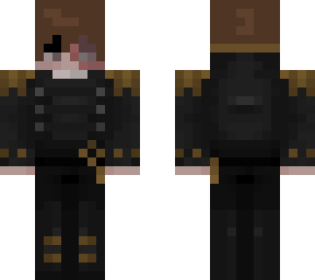 Tuxedo base Recolor (Brown hair) | Minecraft Skin
