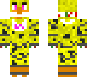 Withered Chica | Minecraft Skin