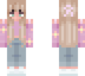Barbie inspired girl | Minecraft Skin
