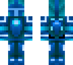 blue iron | Minecraft Skin