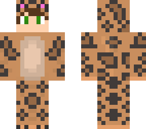 Clouded Leopard Boy | Minecraft Skin